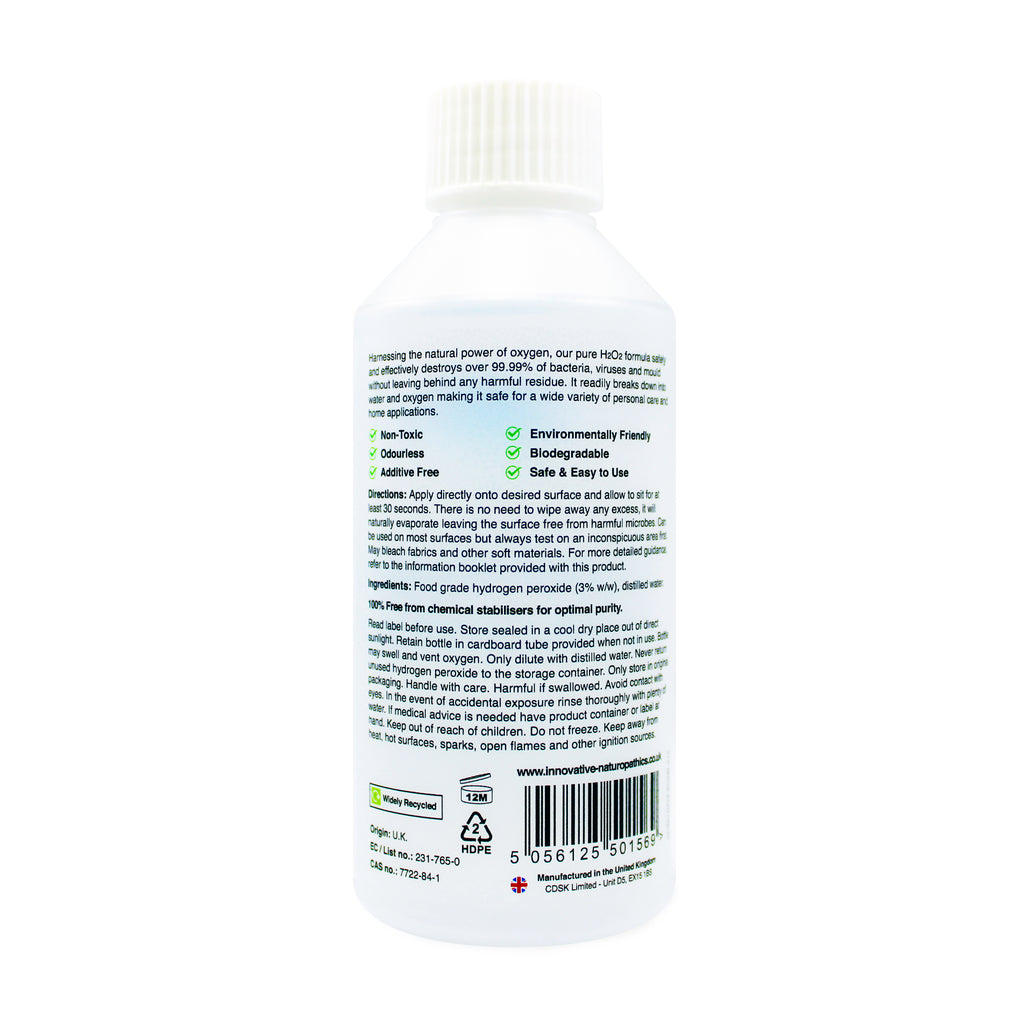 3% Hydrogen Peroxide - 250ml & Distilled Water 1.1 Litres – Page 2 ...