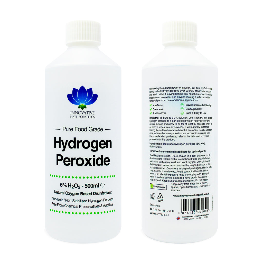 6% Hydrogen Peroxide - 500ml – Innovative Naturopathics
